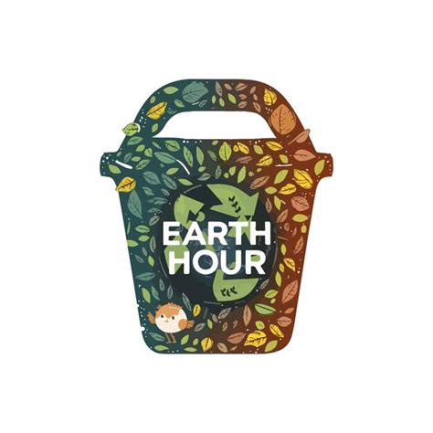 Premium Vector Vector Monochrome Ecology Stickers Collection