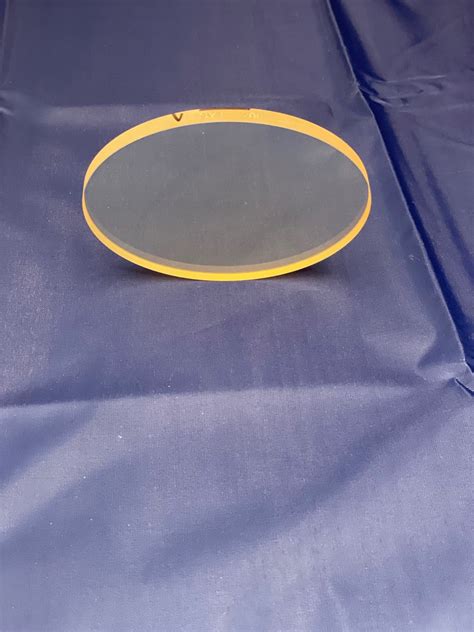 W1147 Schott Zerodur Exp Class 2 127mm X 90mm Ellipse X 10mm Thk