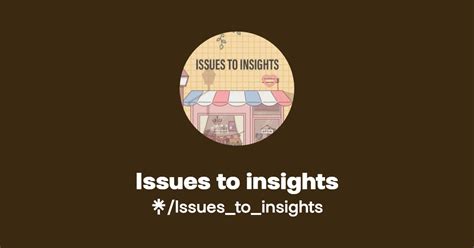 Issues To Insights Instagram Linktree