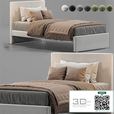 Ikea Upholsteredbed Gladstad Ikea 3dmili 2025 Download 3d Model Free 3d Models 3d Model