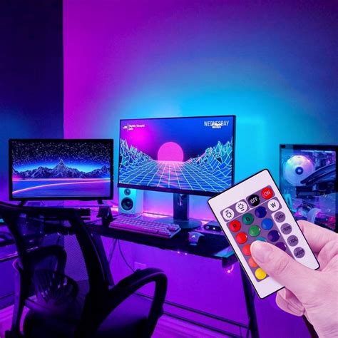 간접조명 Led 간접등 붙이는 줄 조명 Rgb 네온사인 스트립 컴퓨터방 홈바 무드등 5size 오늘의집 쇼핑