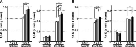 Quantification Of A40 And A42 In Hippocampus And Cerebral Cortex Of Download Scientific Diagram