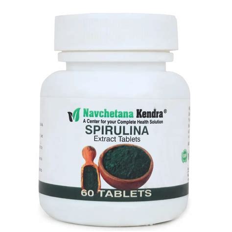 Navchetana Kendra Medicine Grade Spirulina Tablet For Personal Packaging Size 95 At ₹ 500