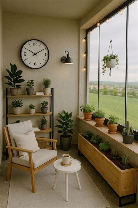 Balkon Küçük Balkon Ev Dekorasyonu Balkon Dekorasyonu