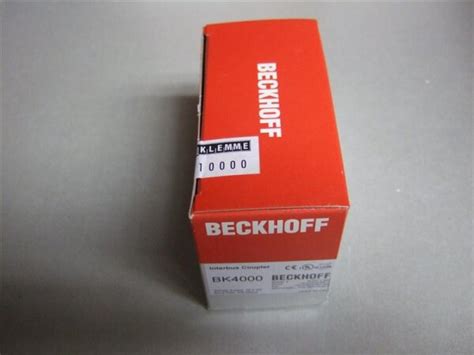 Beckhoff BK Interbus Bus Coupler For Up To Bus Terminals