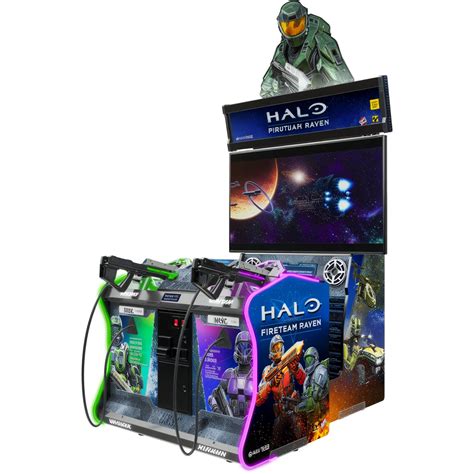 Halo Fireteam Raven 2 Player Tethered Arcade Gun Game Game Room Guys