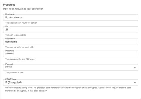 FTPS Connector Support Center