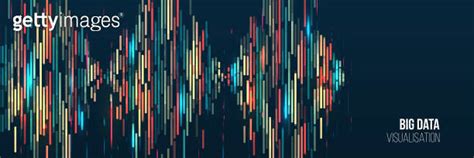 Big data visualization algorithms. Computer technology sorting data concept. Machine learning ...