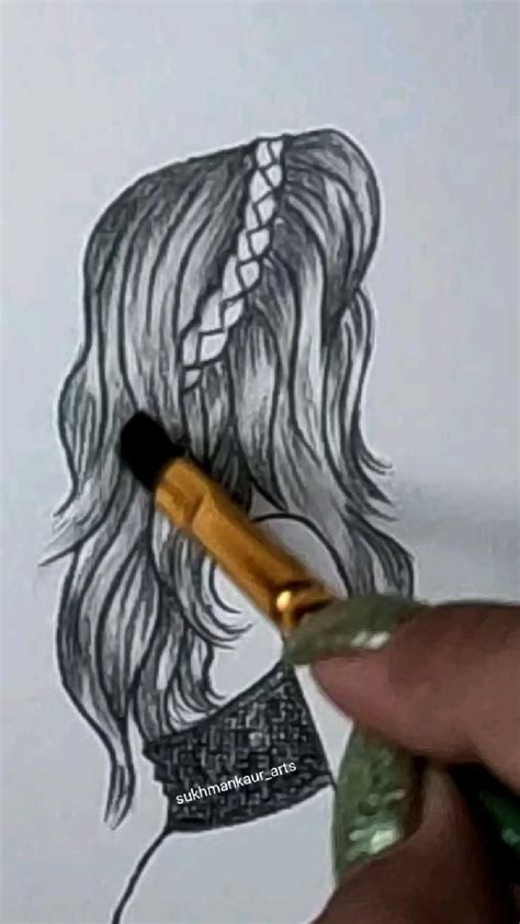 Draw Ponytail Easily Artofit