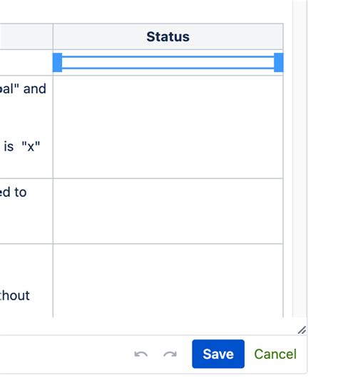 How To Set Jira Tables Column Width Stack Overflow