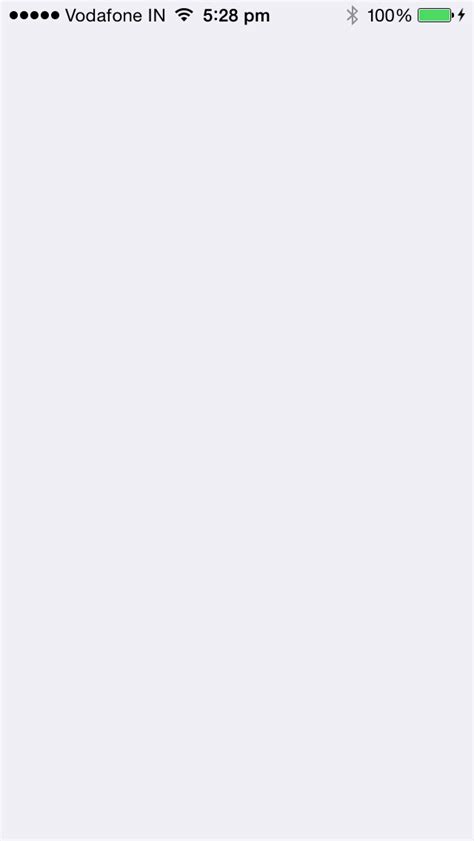 Objective C Nav Bar Button Loading A View Controller With No Controls In It Stack Overflow