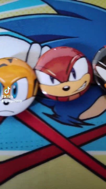 I Got Sonic The Hedgehog Badge Pack Youtube