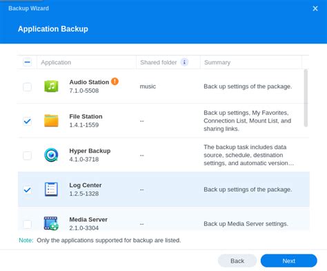 synology hyper backup tutorial page 2 of 4 linuxlinks