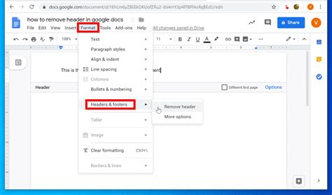 How To Remove Header In Google Docs Android IPhone Apps Or PC
