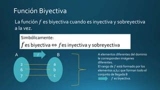 Funciones Iny Sury Y Biy Pptx