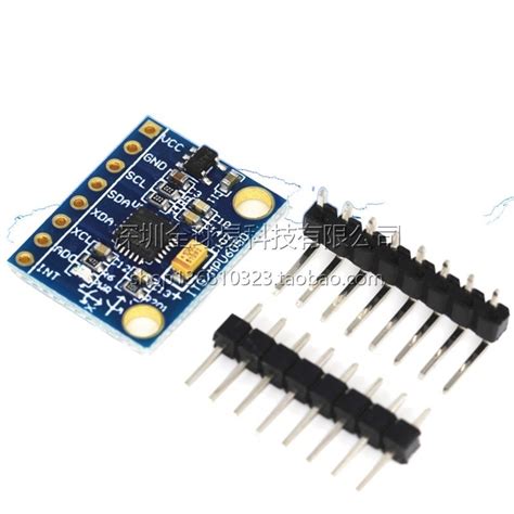 GY 521 MPU 6050 Module Three Axis Acceleration Gyroscope 6DOF Module With Code Schematic