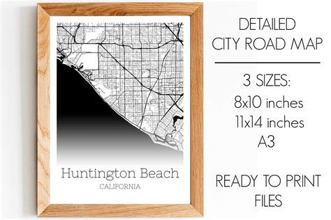 Map Of Huntington Beach California Bathymetric Map Huntington Beach