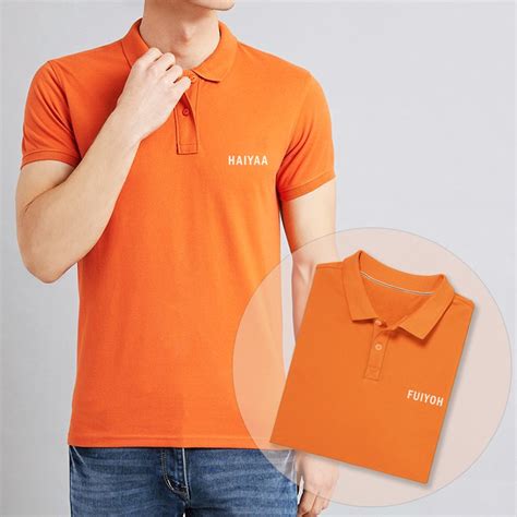 Uncle Roger Shirt Haiyaa Fuiyoh Orange Polo Shopee Malaysia