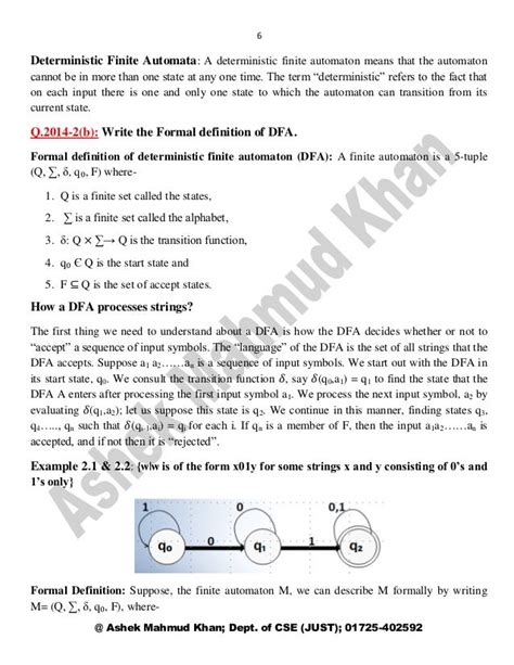 Automata Theory