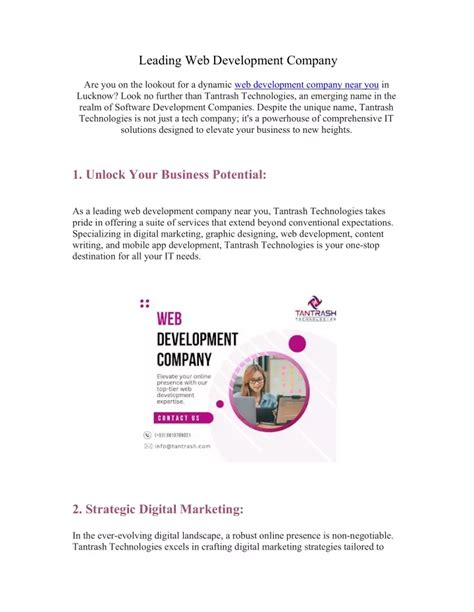 Ppt Empower Your Business With A Leading Web Development Company Near Me Powerpoint