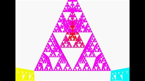 3d Sierpinski Triangle Youtube