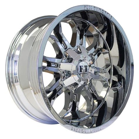 Full Throttle® Ft10 Wheels Chrome Rims