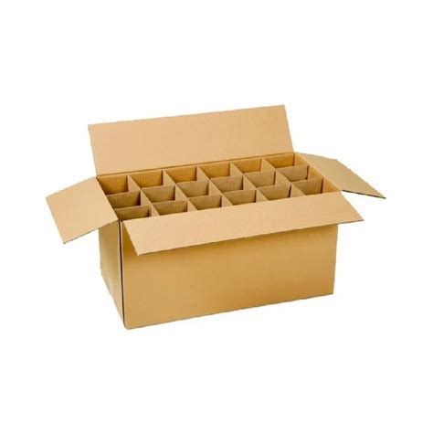 Corrugated Box With Partitions Harshdruv Prro Packaging