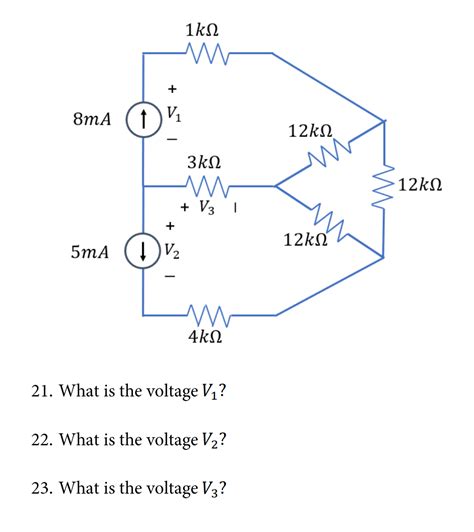 solved 21 what is the voltage v122 what is the voltage