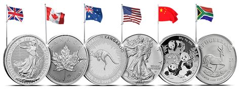 Silver Coins Around The World 264 Silver Coins From Around The World