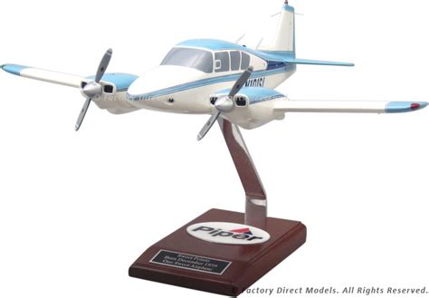Piper Pa 23 160 Geronimo Aircraft Models Factory Direct Models
