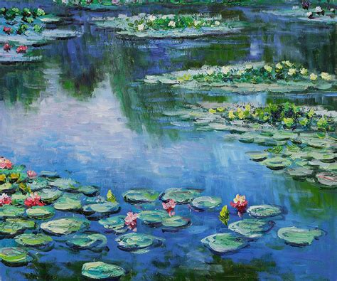 Water Lilies By Claude Monet For Sale Jacky Gallery Oil Paintings
