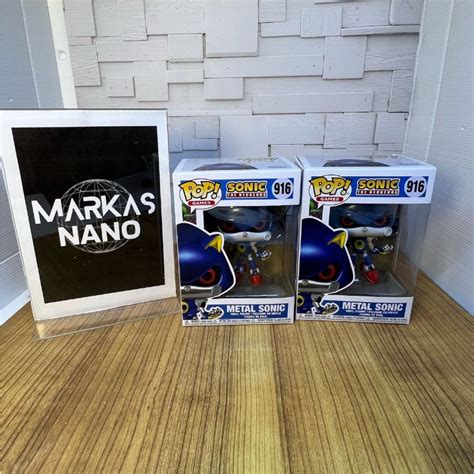 Jual Funko Pop Games Sonic The Hedgehog Amy 915 Metal Sonic 916
