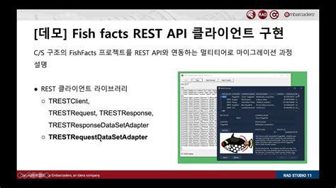 2 2 표준 Rest Api로 서비스를 델파이 클라이언트에서 활용하기 Rest Client 활용 Youtube