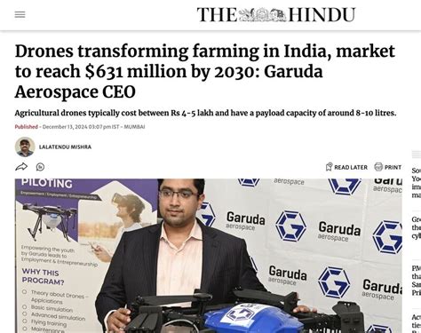 Dronetechnology Agritech Innovationinagriculture Sustainability Governmentincentives