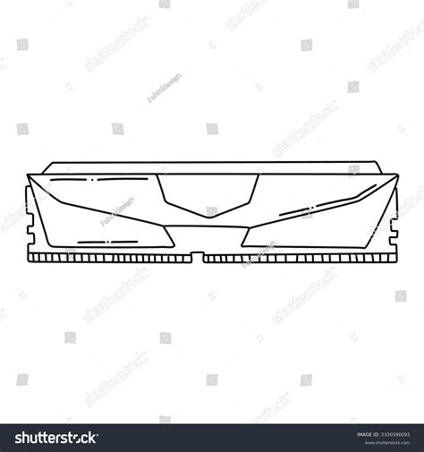 12 Ddr Ram Sketch Stock Vectors And Vector Art Shutterstock