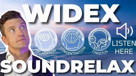 Widex Soundrelax Enhanced Tinnitus Relief System