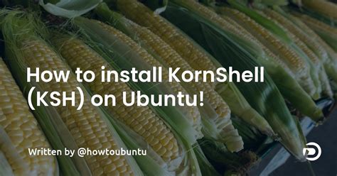 How To Install Kornshell Ksh On Ubuntu Devdojo