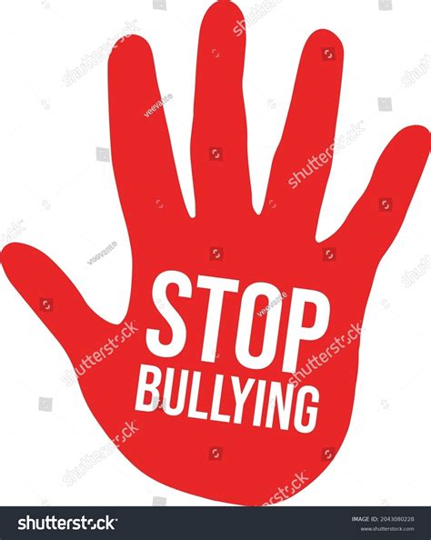 Stop Bullying Hand Sign 1 Dtf Transfer No More Bullying Stop Bullying