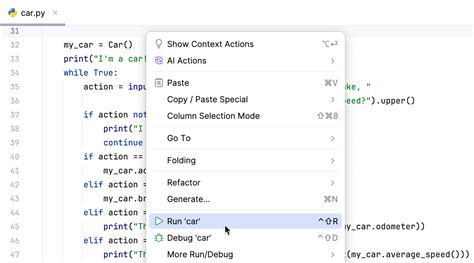 Run Without Any Previous Configuring PyCharm Documentation