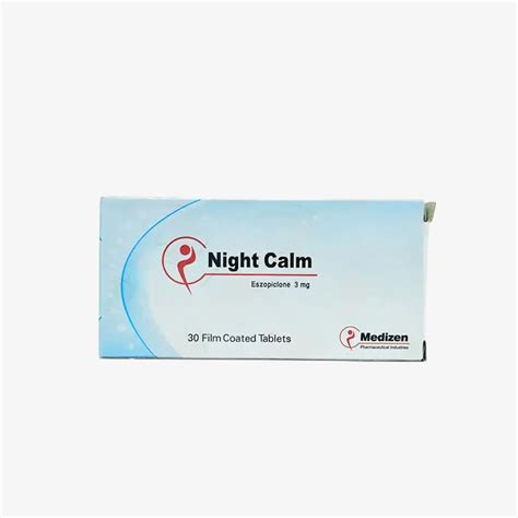 Night Calm 3 Mg Tablets