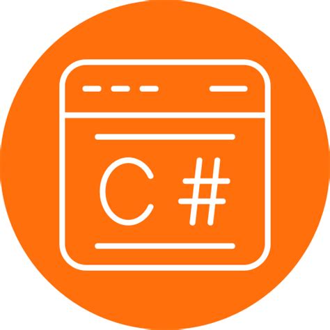 C Sharp Generic Flat Icon