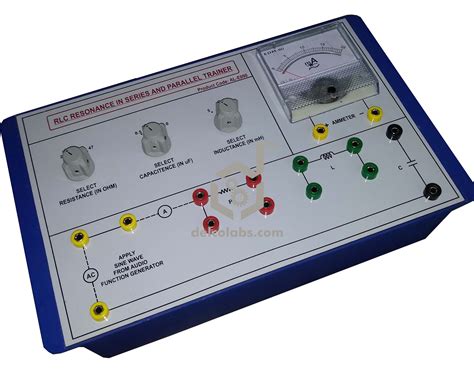 rlc resonance trainer 1 digital meter
