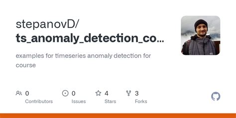 GitHub StepanovD Ts Anomaly Detection Course Examples For Timeseries Anomaly Detection For Course