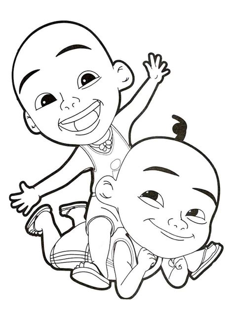 Upin Ipin Coloring Pages Coloring Pages