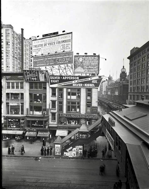 West 42nd At 6th Ave 1917 As Dated By Mb1990 Sleuths Photo Drucker