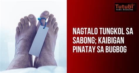 Nagtalo Tungkol Sa Sabong Kaibigan Pinatay Sa Bugbog Tutubi News