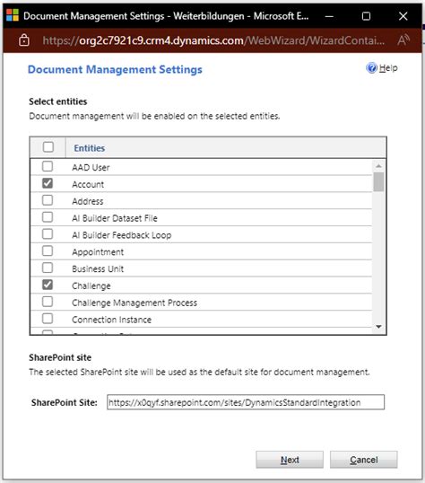 Step By Step Guide To Microsoft Dynamics 365 Document Management Setup With Sharepoint