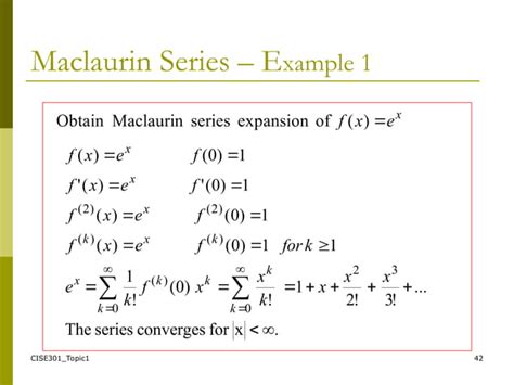 Numerical Analysis Cise301 Topic1ppt
