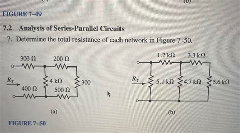 Solved FIGURE Analysis Of Series Parallel Circuits Chegg