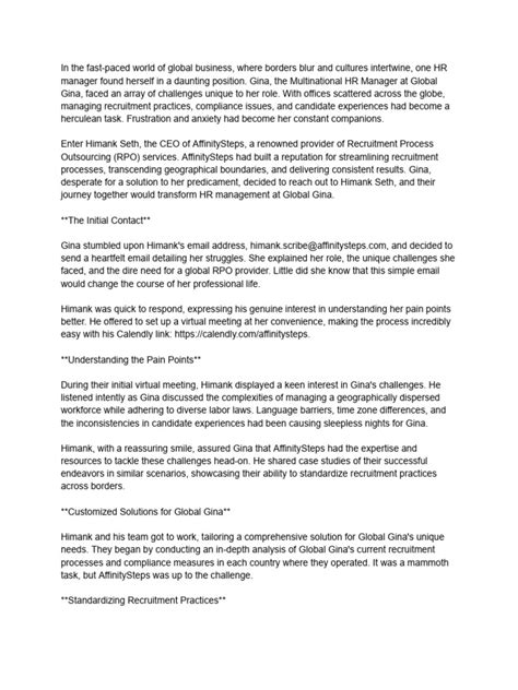 Bridging Borders How Himank Seth Ceo Of Affinitysteps Transformed